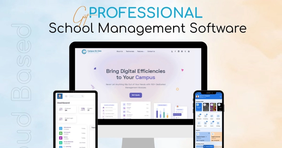 Best School Management Software Solutions 2024